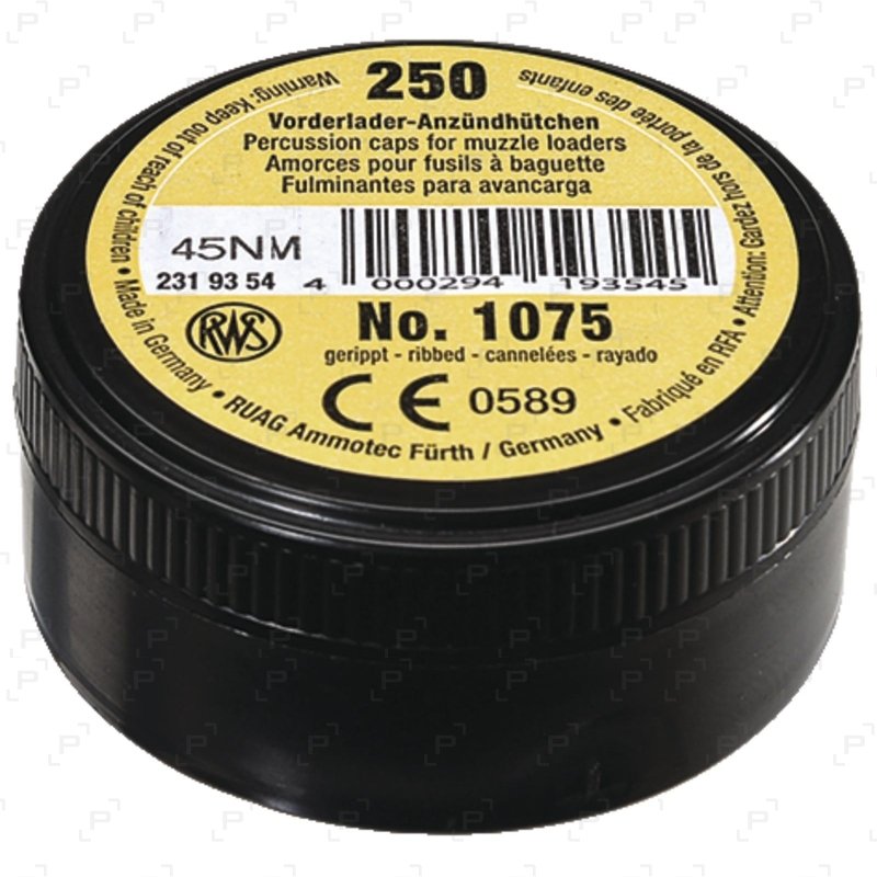 Amorces pour arme poudre noire RWS AMORCES - Armurerie Pisteurs