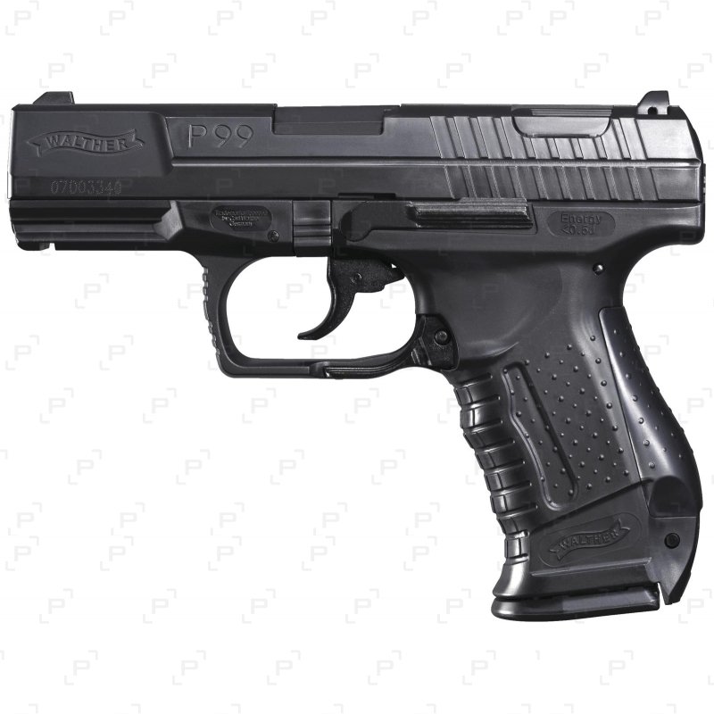 Pistolet à ressort WALTHER P99 Cal. 6 mm - Armurerie Pisteurs