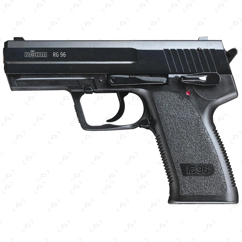 Pistolet alarme RÖHM RG 96 calibre .9 mm à blanc ou à gaz - Armurerie ...