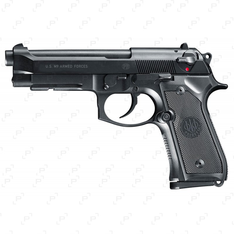 Pistolet airsoft à gaz BERETTA M9 calibre 6 mm - Armurerie Pisteurs