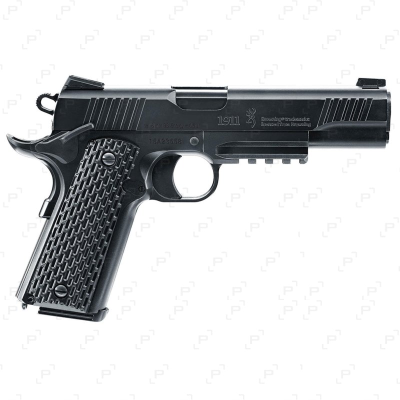 Pistolet airsoft à ressort BROWNING 1911 HME calibre 6 mm - Armurerie ...