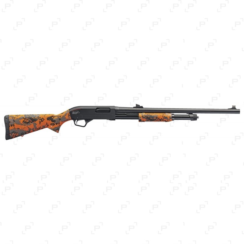 Fusil de chasse à pompe WINCHESTER SXP TRACKER BLAZE RIFLED - Armurerie ...