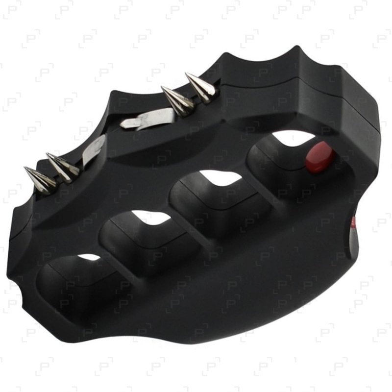 Poing américain shocker électrique PIRANHA KNUCKLER 2 - 2 000 000 Volts ...