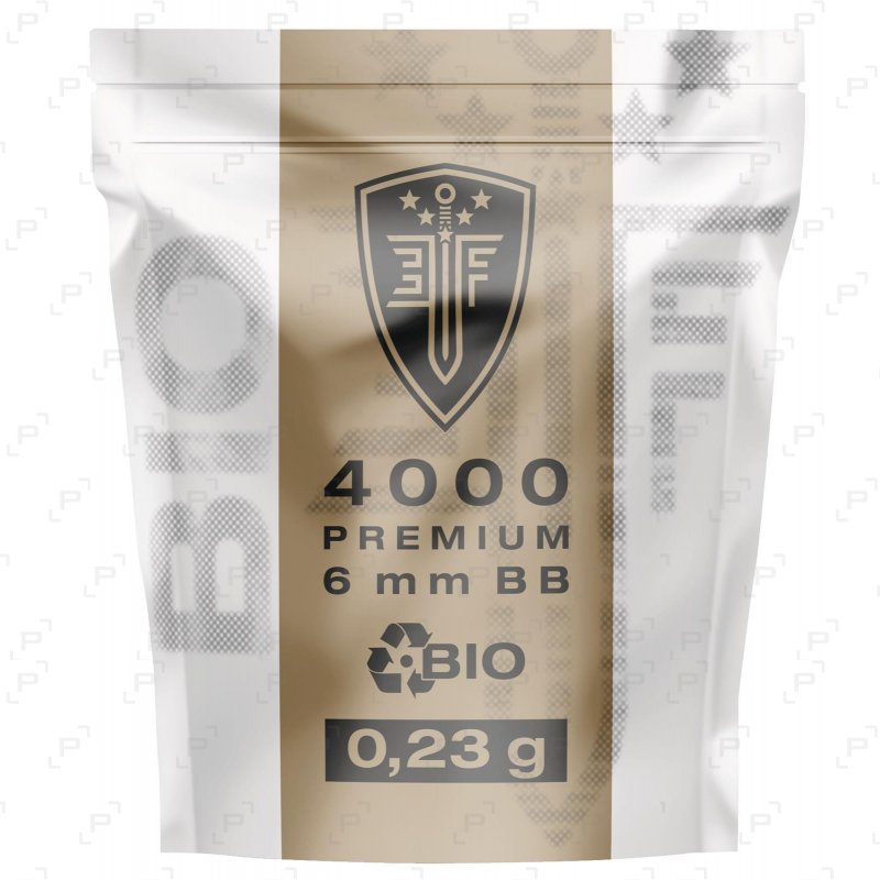 Sachet de 4000 billes biodégradables blanches ÉLITE FORCE PREMIUM BIO ...
